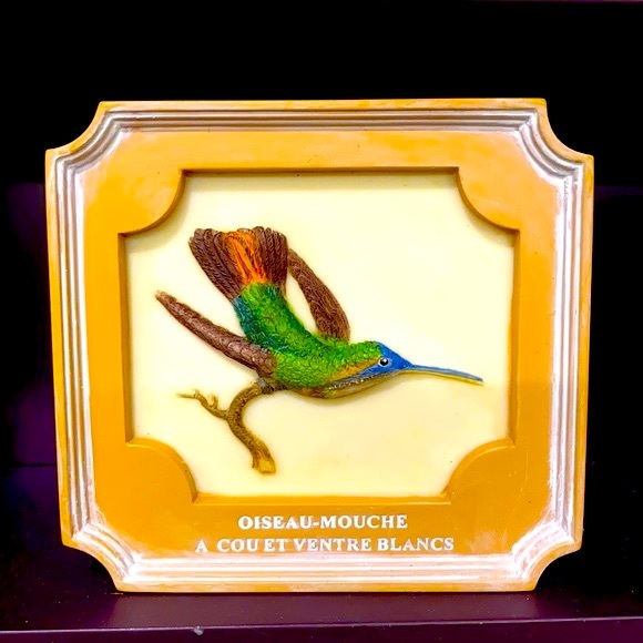 Artisan | Wall Decor | Hummingbird Marble Wall Plaque Painting Hand ...